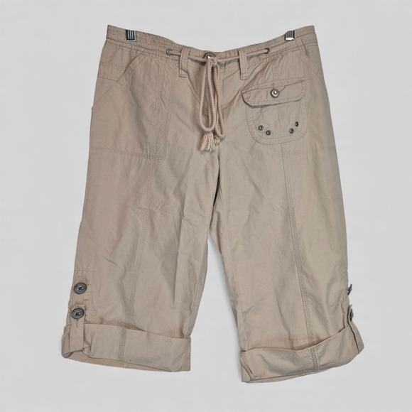 Metro7 | Pants & Jumpsuits | Metro 7 Womens Size 4 Capri Pants Zip ...